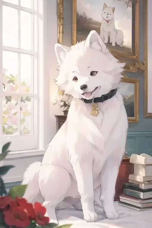 Nice samoyed