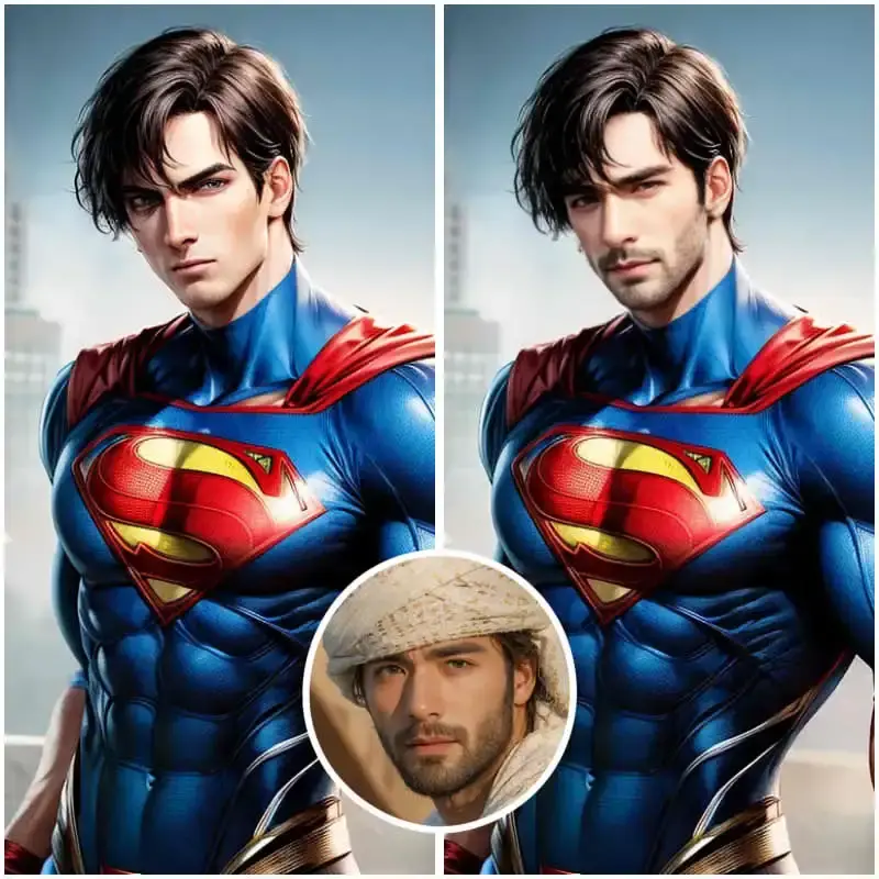 face swap superman art