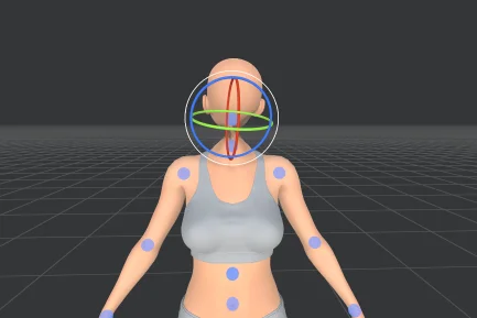 Wrong pose image of character