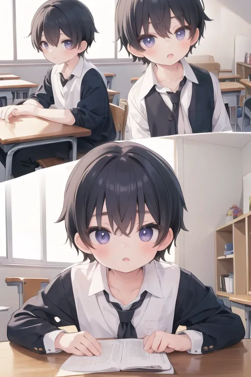 AIショタキャラクターデザイン