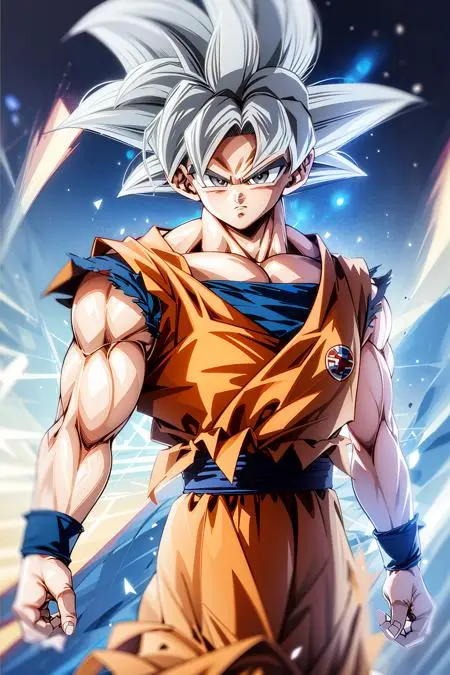 Goku AI art