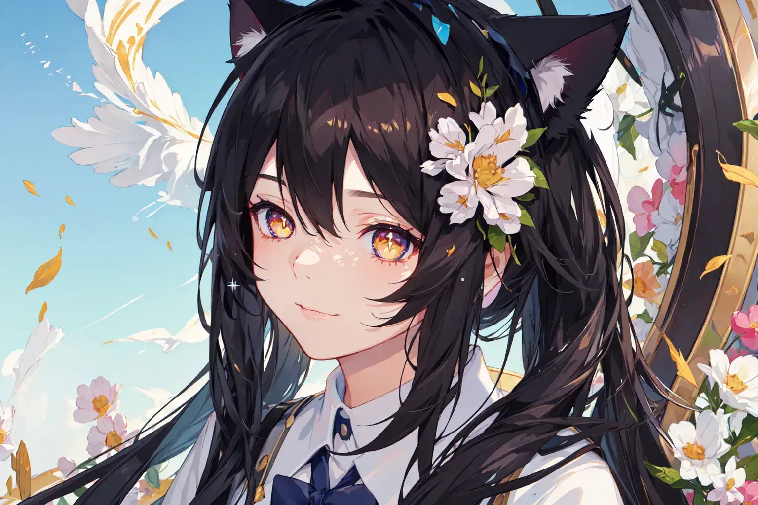 5.Use (sharp focus) image quality effect