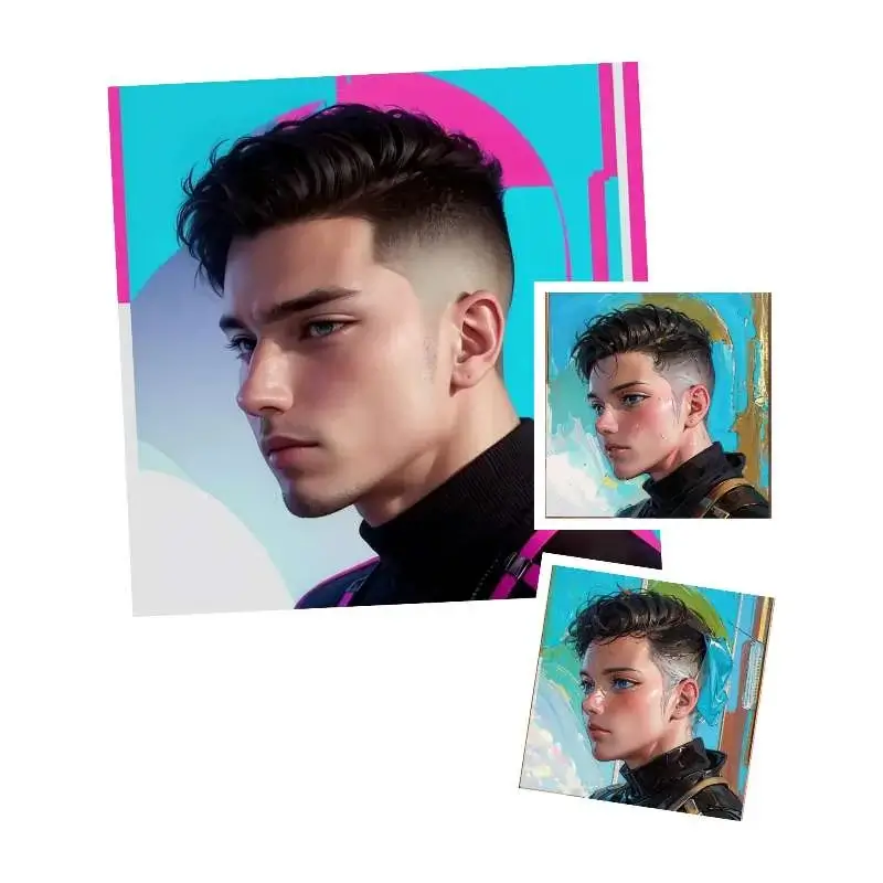 Convert pictures into oil painting style