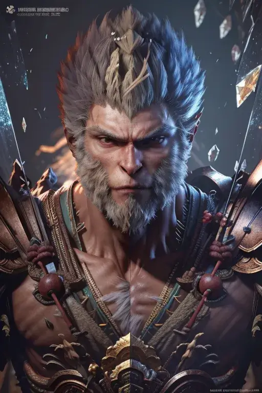 Black Myth Wukong AI Protrait